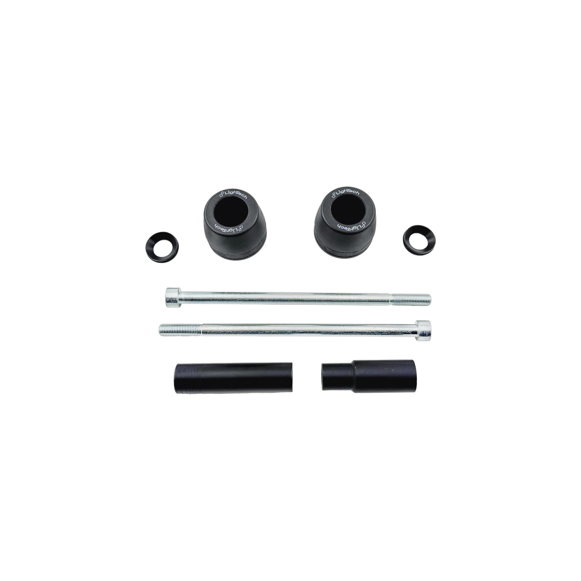 Shock-Absorbing Frame Sliders Kit for QJ Motor | Lightech